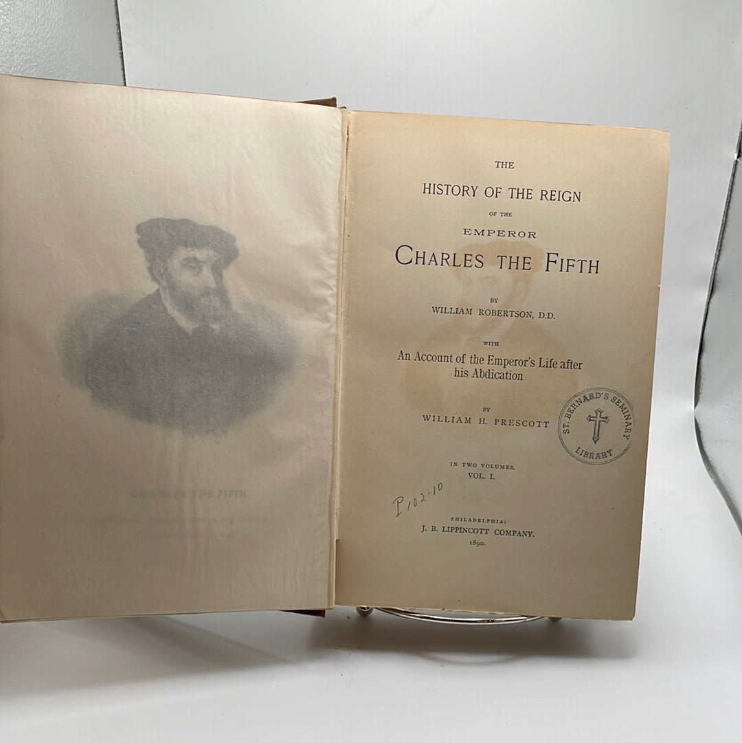 The History of The Reign of the Charles The Fifth – RHM Bookstore